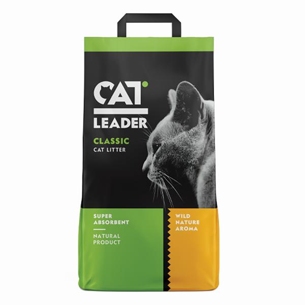Z'animo - Litière Absorbante pour chat - Cat Leader Classic Wild Nature ...